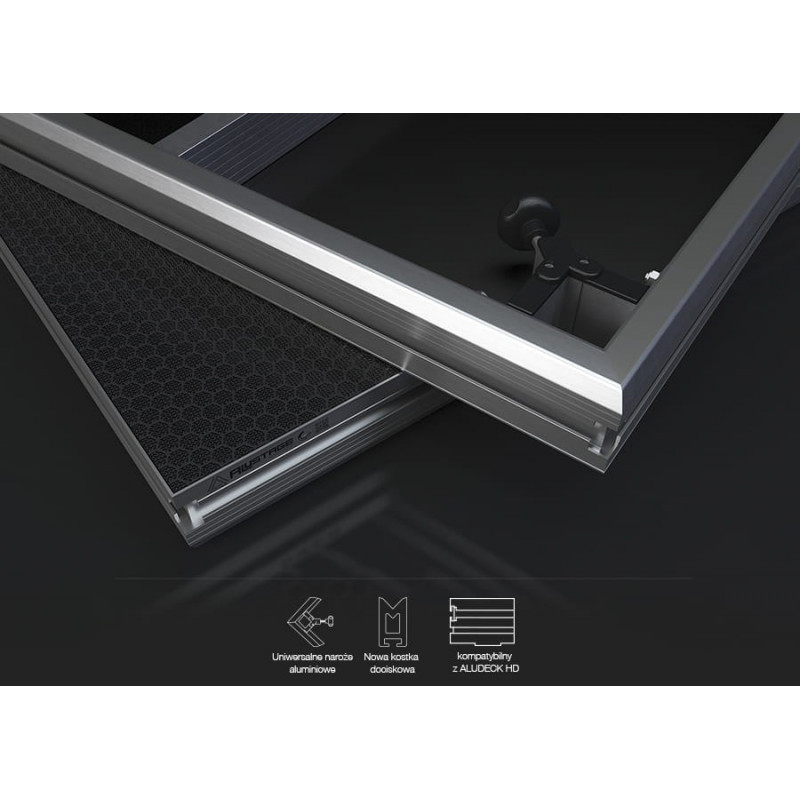 Podest 2x1 ALUSTAGE AluDeck Light SCA-11